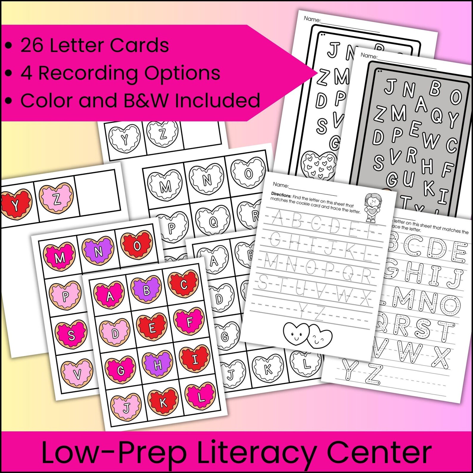 Valentine's Day Preschool Printable, Valentine's Day Printable ...