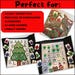 Christmas Preschool Activity | Pre-k Homeschool Kindergarten Readiness ...
