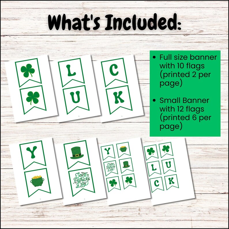 St Patricks Day Decor, St. Patrick's Day Banner, St. Patrick's Day ...