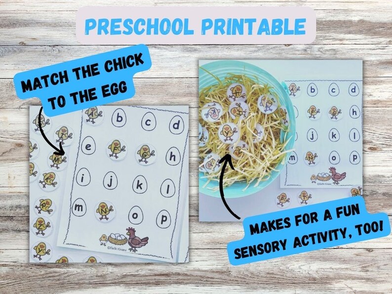 Chicken Activity, Preschool Chicken Activity, Spring Preschool ...