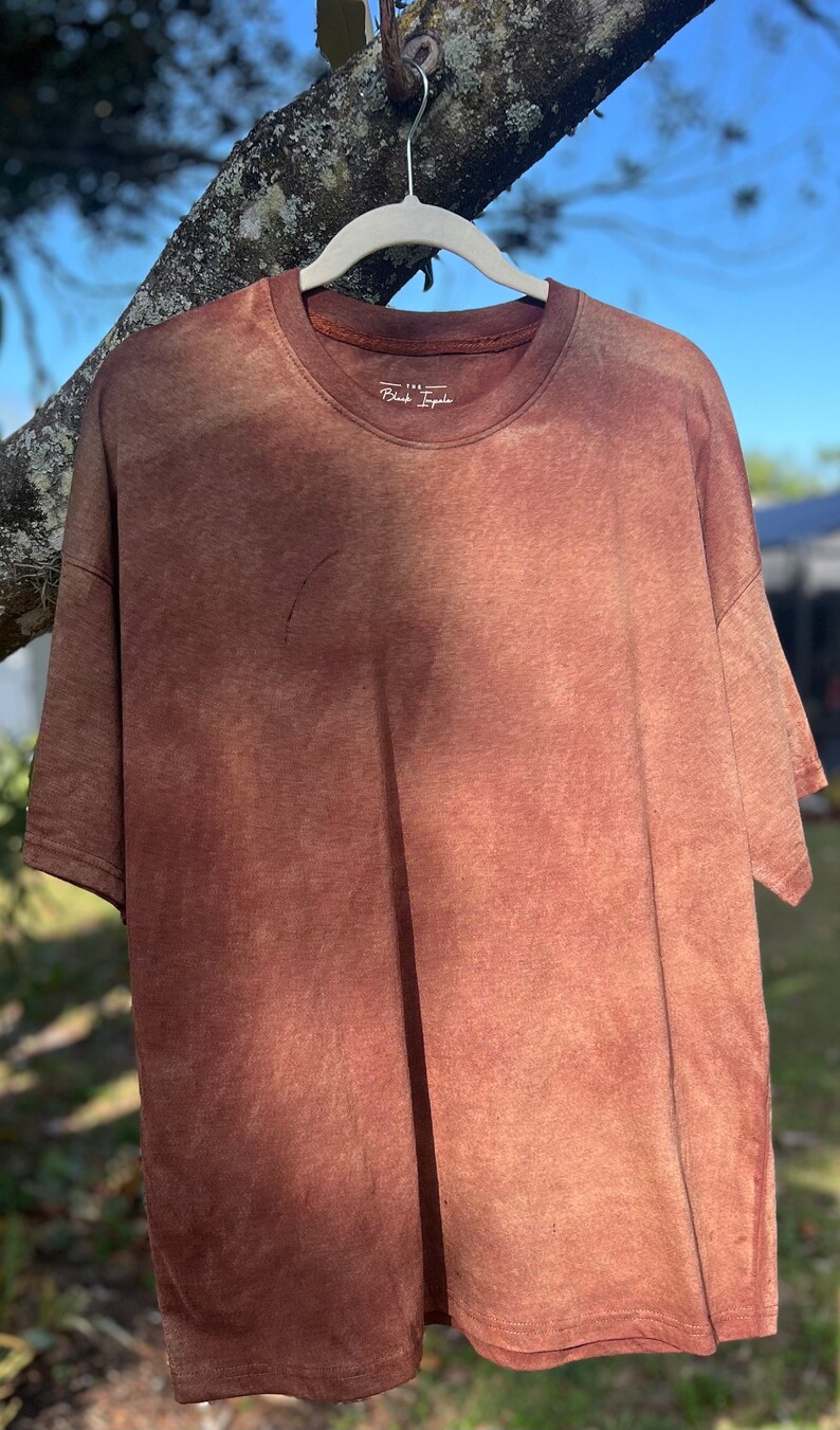 Dark Brown Acid Washed Unisex Oversized Loose Fitting Tshirt Black ...