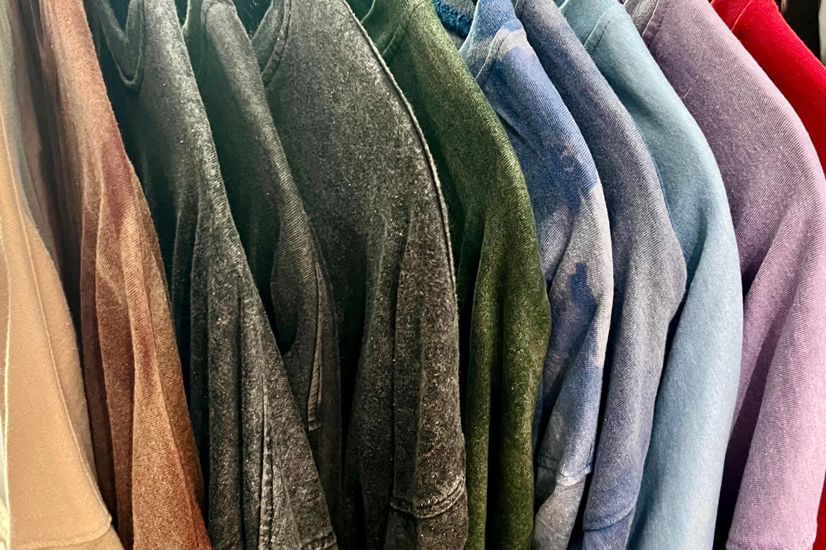 Dark Green Acid Washed Unisex Oversized Loose Fitting Tshirt Black ...