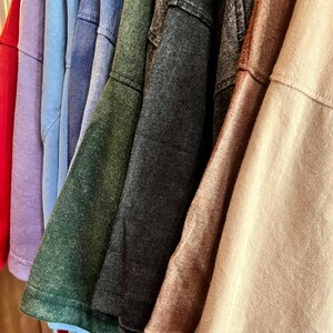 Dark Green Acid Washed Unisex Oversized Loose Fitting Tshirt Black ...