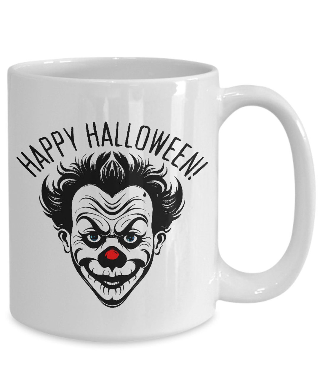 Scary Skull Halloween Coffee Cup Skull Halloween Coffee Mug - Etsy