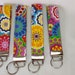 ASSORTED Keychains, Fabric Key Ring, Key Fob Wristlet Key Holder ...