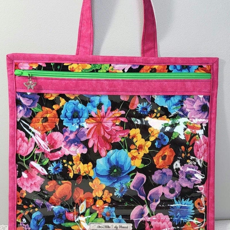 Vinyl Project Bag - Etsy