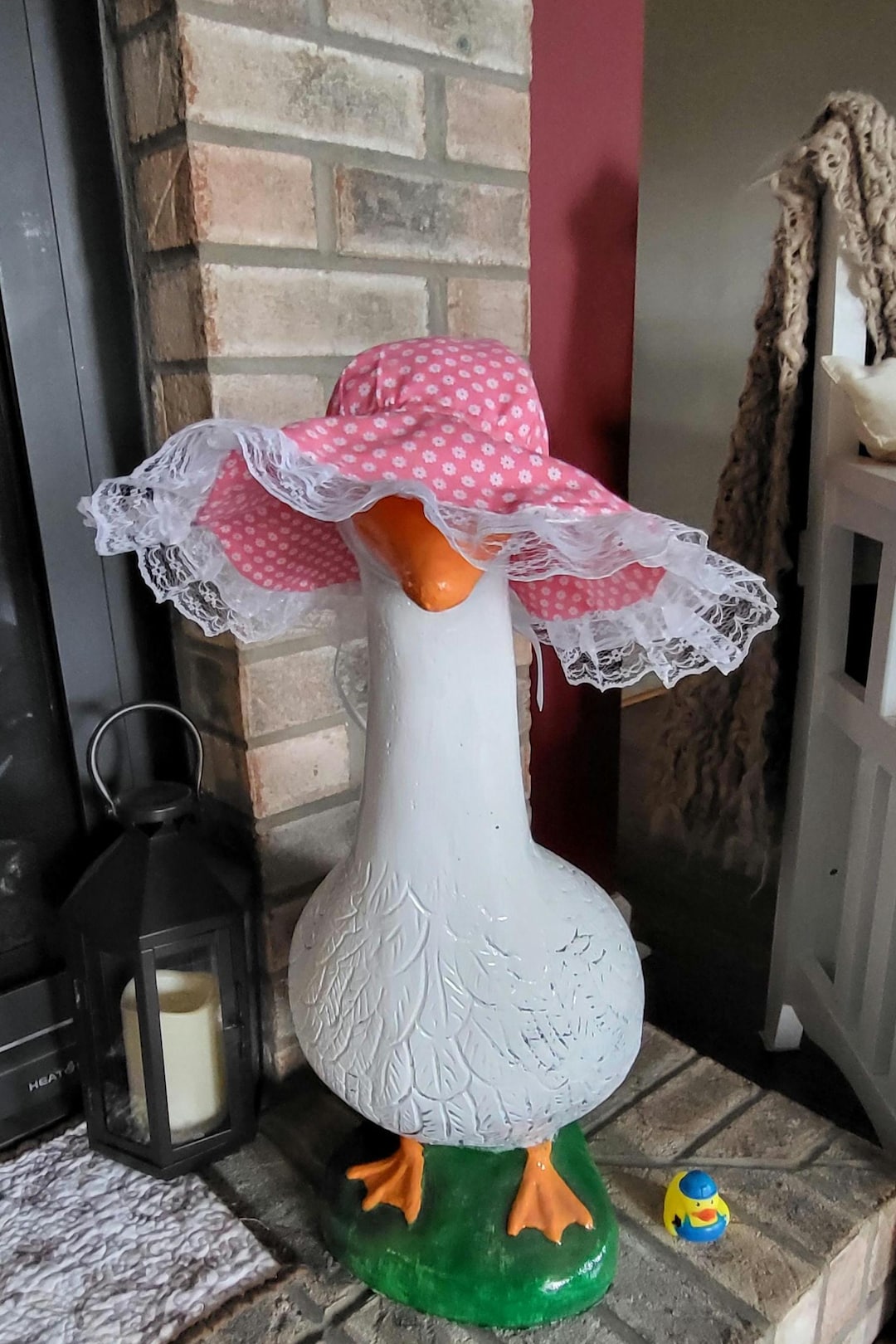 BUCKET HAT, Porch Goose, Brimmed Hat, Sunbonnet, Head Covering ...