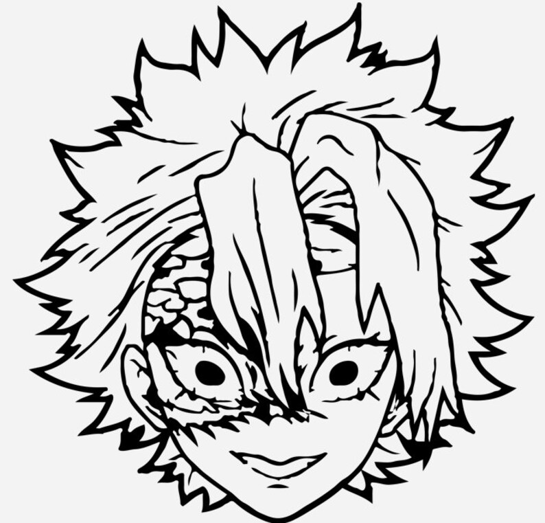 Demon Hunter Hashira Vinyl Decal - Etsy