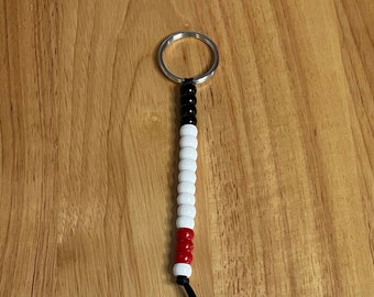 White Cane Keychain - Etsy