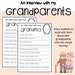 An Interview With My Grandparents / Grandparents Day - Etsy