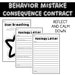 Behavior Reflection Response Sheet /consequence Sheet, Apology Sheet ...
