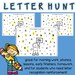 Alphabet Letter Hunt- Upper and Lowercase Letters - Etsy