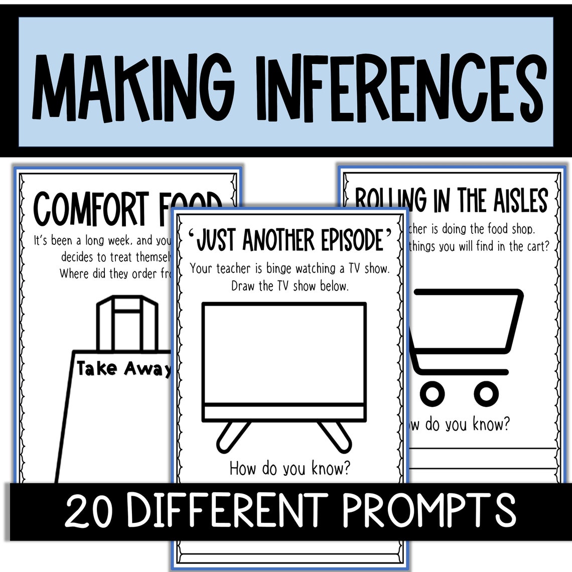 How Well Do You Know Your Teacher? | Making Inferences | End of Year ...