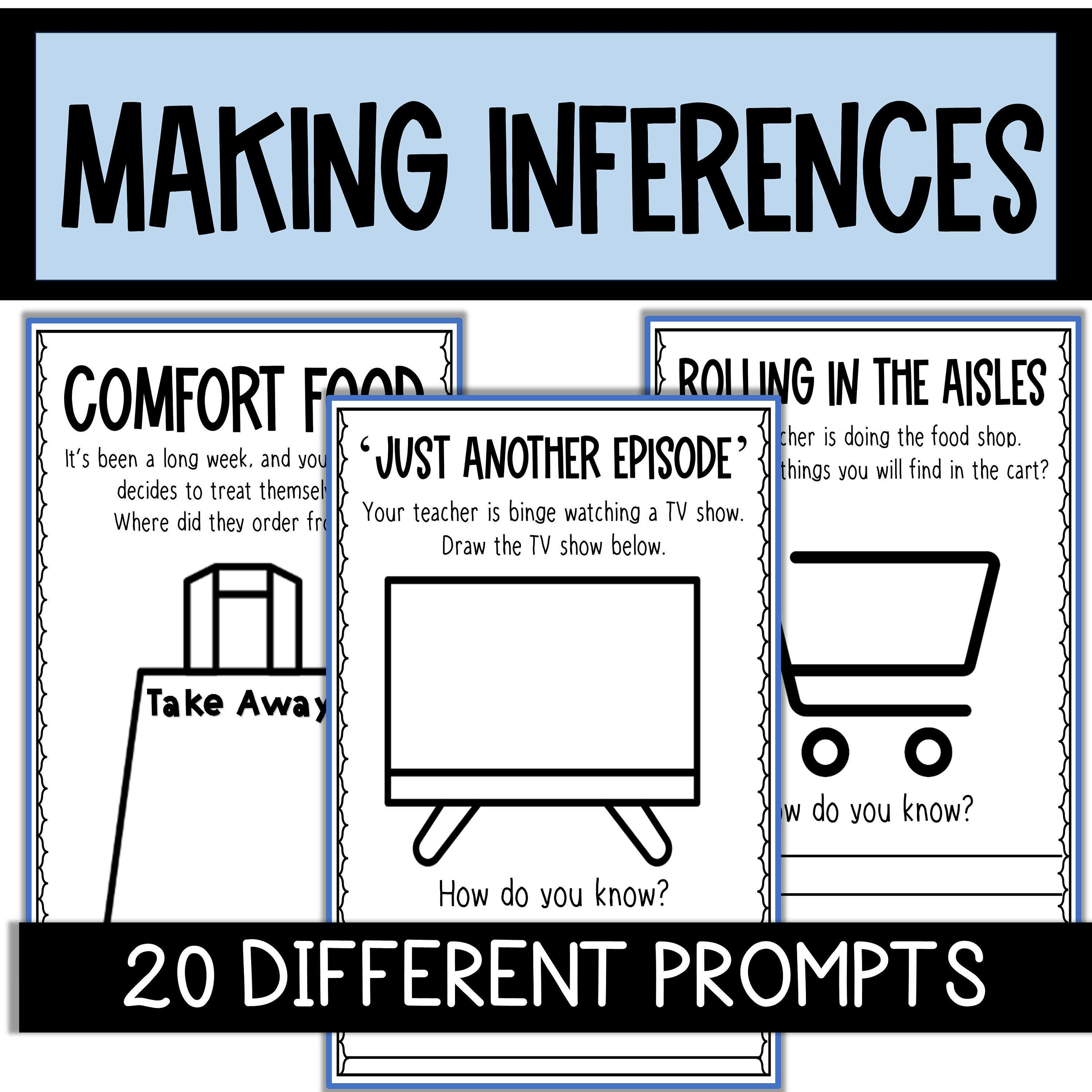 How Well Do You Know Your Teacher? | Making Inferences | End of Year ...