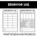 Behavior Reflection Response Sheet /parent Communication/ Behavior Log - Etsy