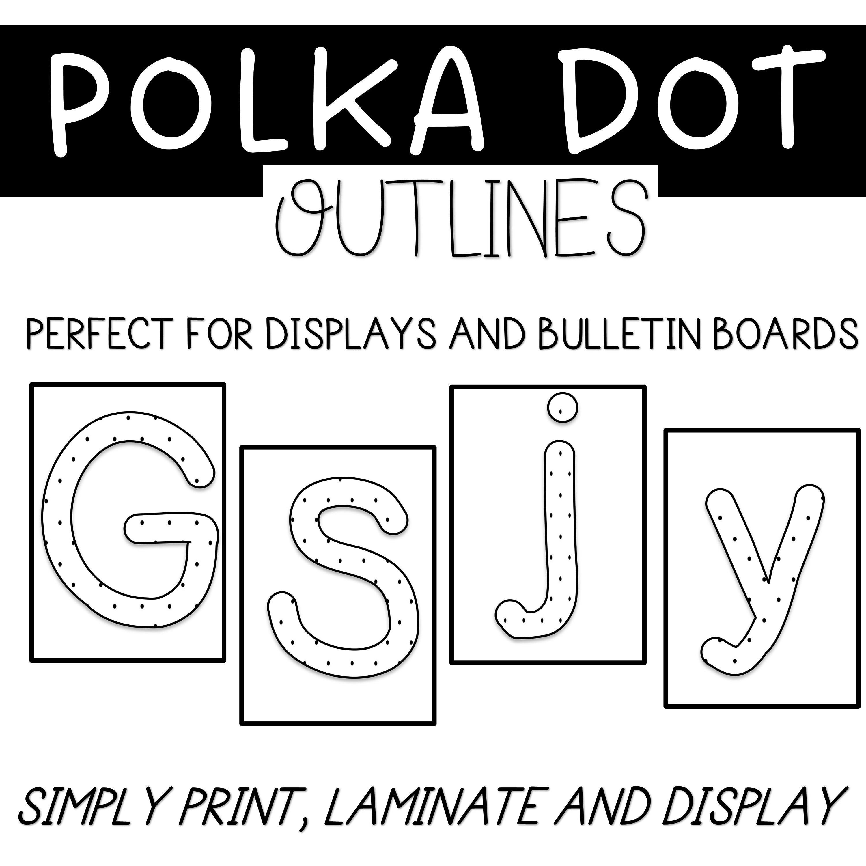 Letter Outlines for Alphabet Craft Templates - Etsy