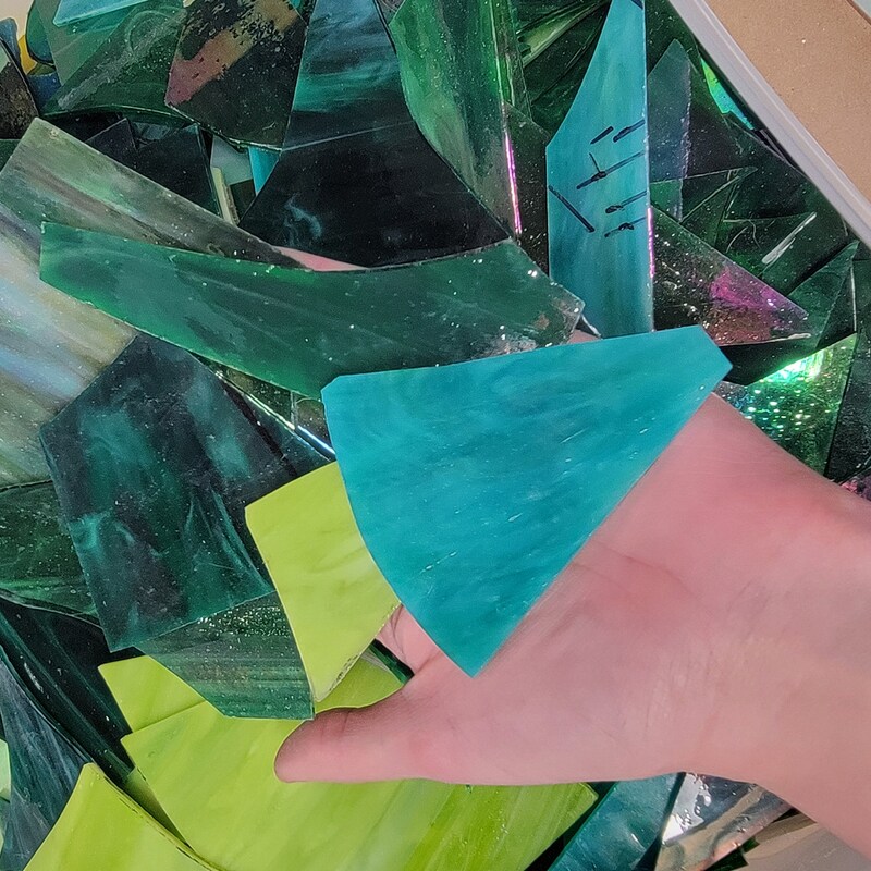 Stained Glass Scraps - Etsy