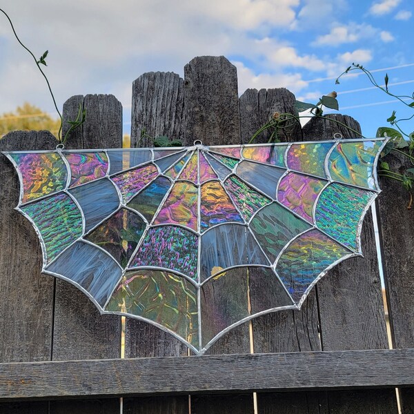 Stained Glass Web - Etsy