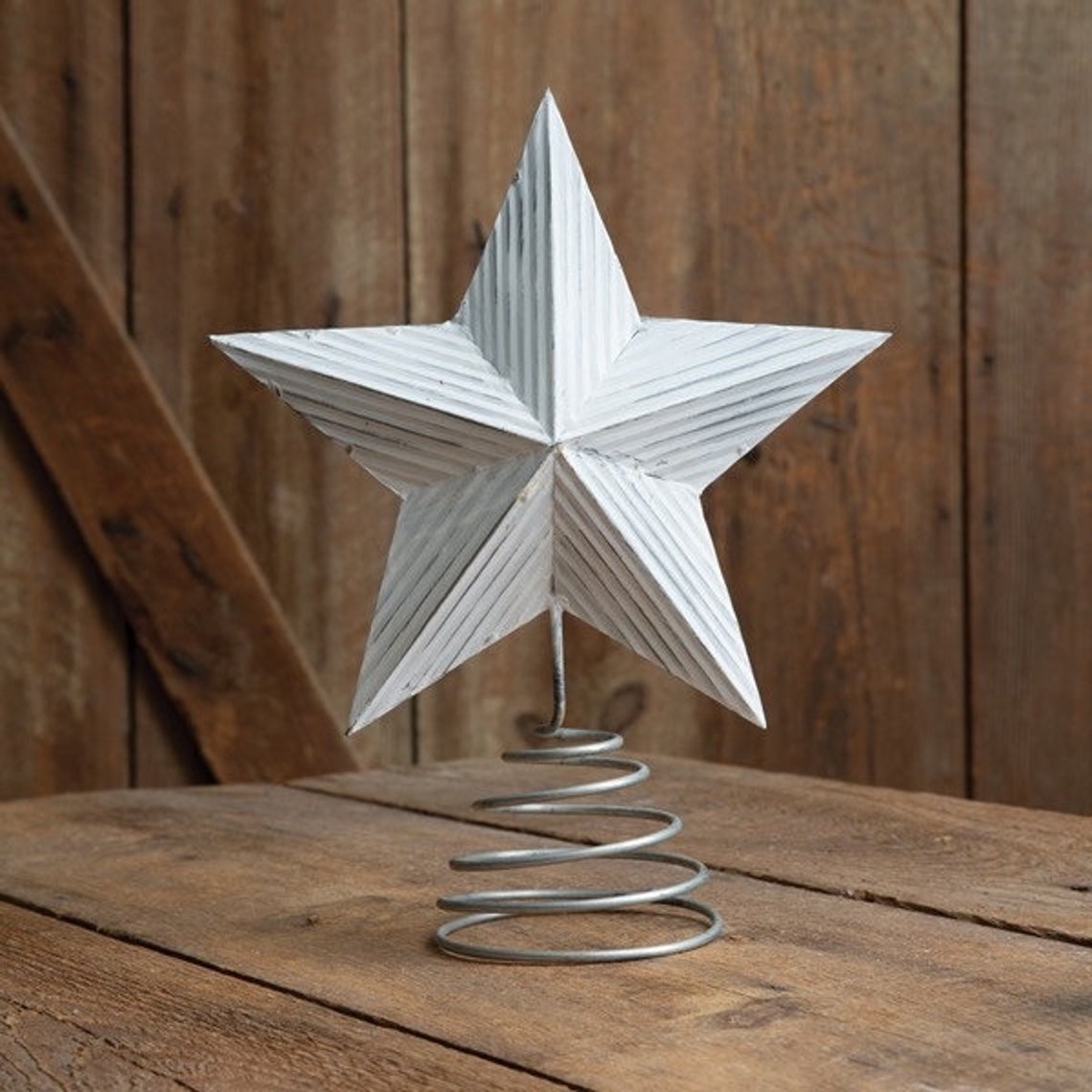 Farmhouse Tree Topper - Etsy