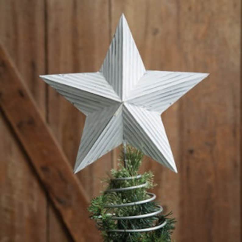 Farmhouse Tree Topper - Etsy