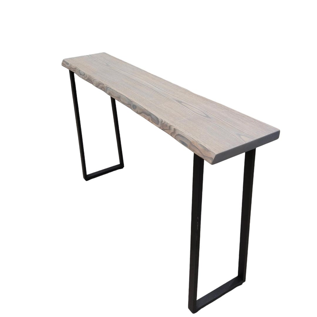 Narrow Console Table, Handmade Entryway, Rustic Narrow Console, Bar ...