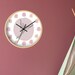 Pink Ballerina Wall Clock Dance Wall Clock Ballet Lover Gift Kids Wall ...