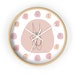 Pink Ballerina Wall Clock | Dance Wall Clock | Ballet Lover Gift | Kids ...
