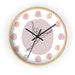 Pink Ballerina Wall Clock Dance Wall Clock Ballet Lover Gift Kids Wall ...