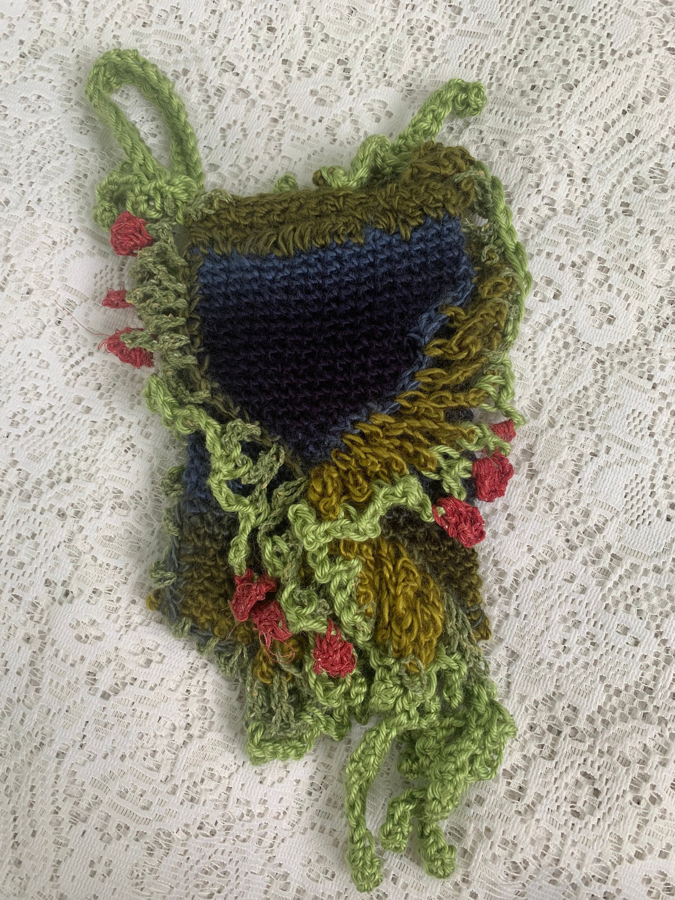 Freeform Crochet Bag - Etsy