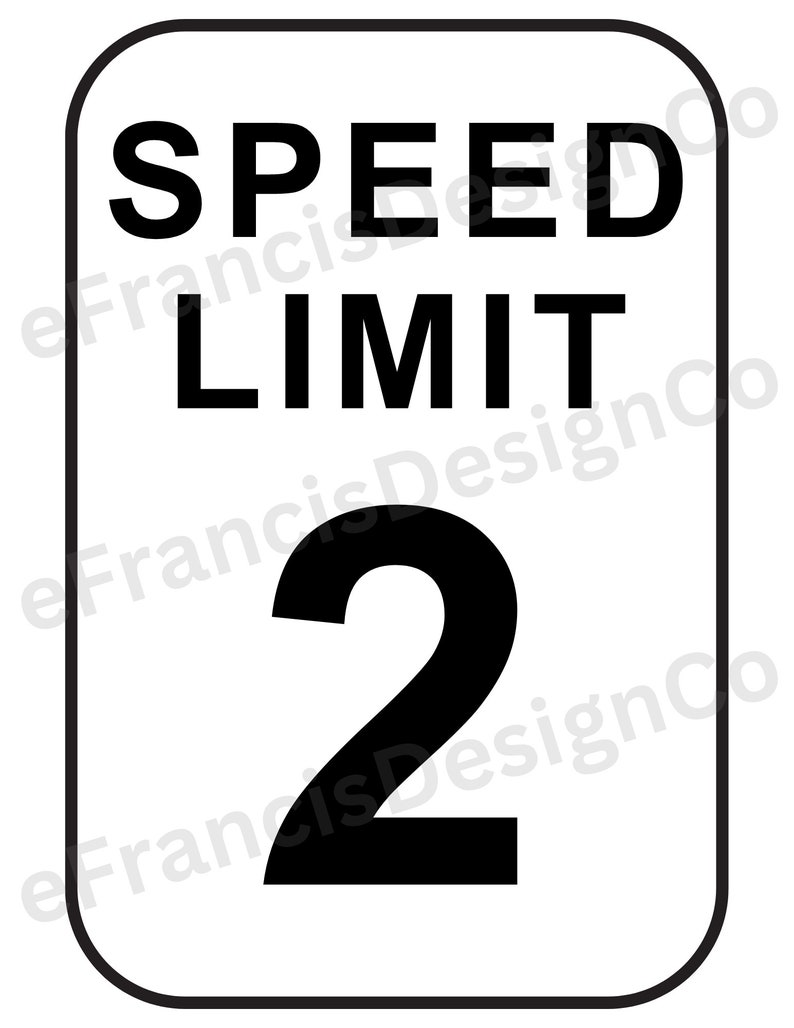 Speed Limit 2 - Etsy