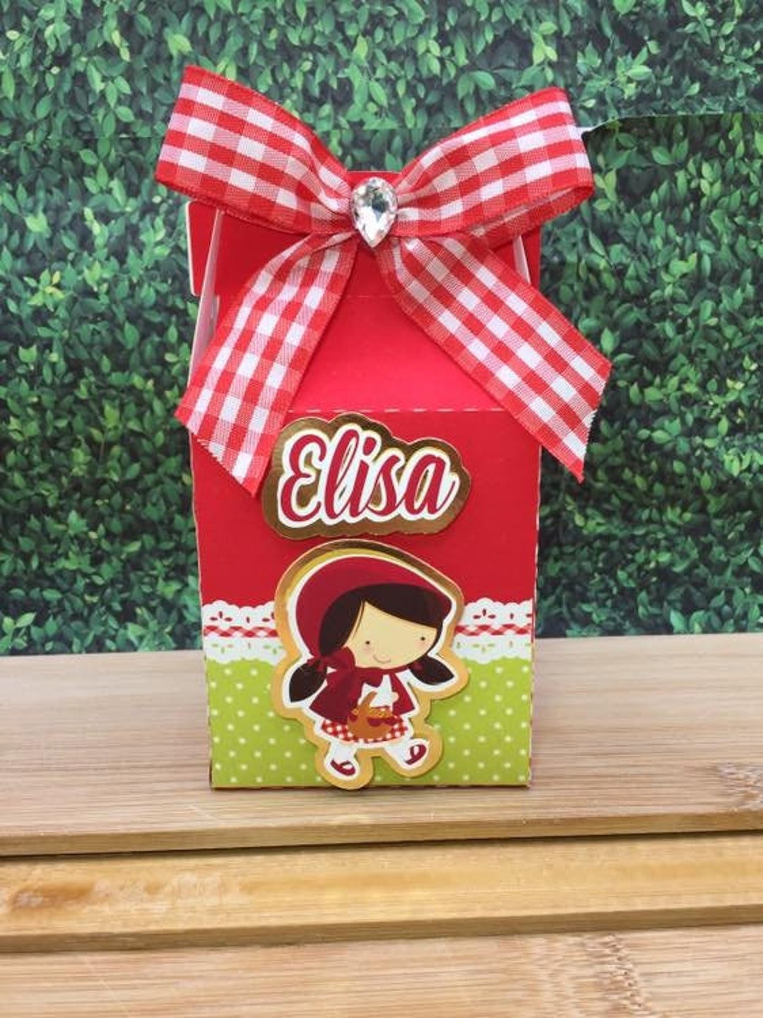 Little Red Riding Hood Favor Box Treat Box - Etsy