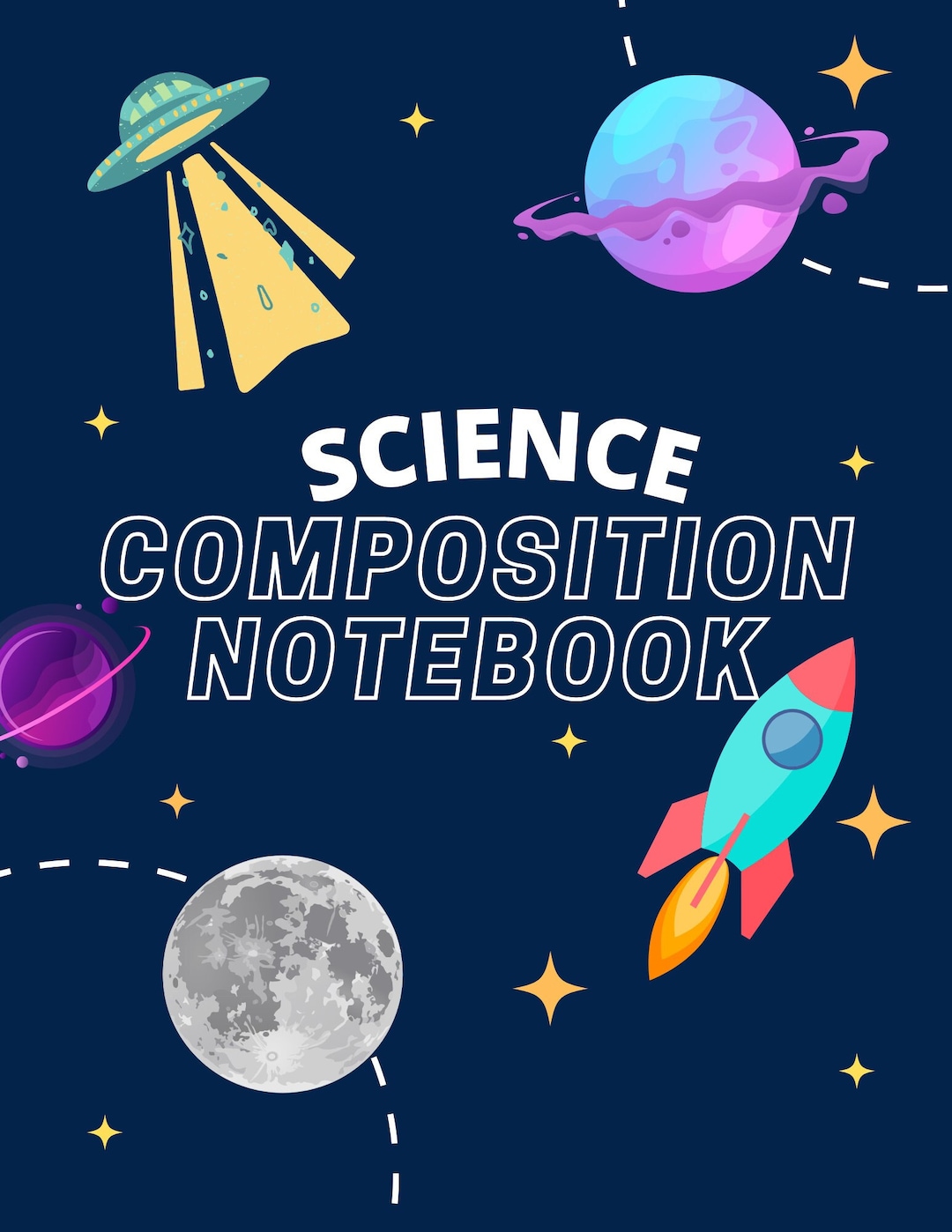 Science Composition Notebook - Etsy
