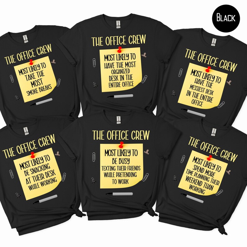 Funny Group Office Shirts, Group Co-workers Tees for Any Work Group ...