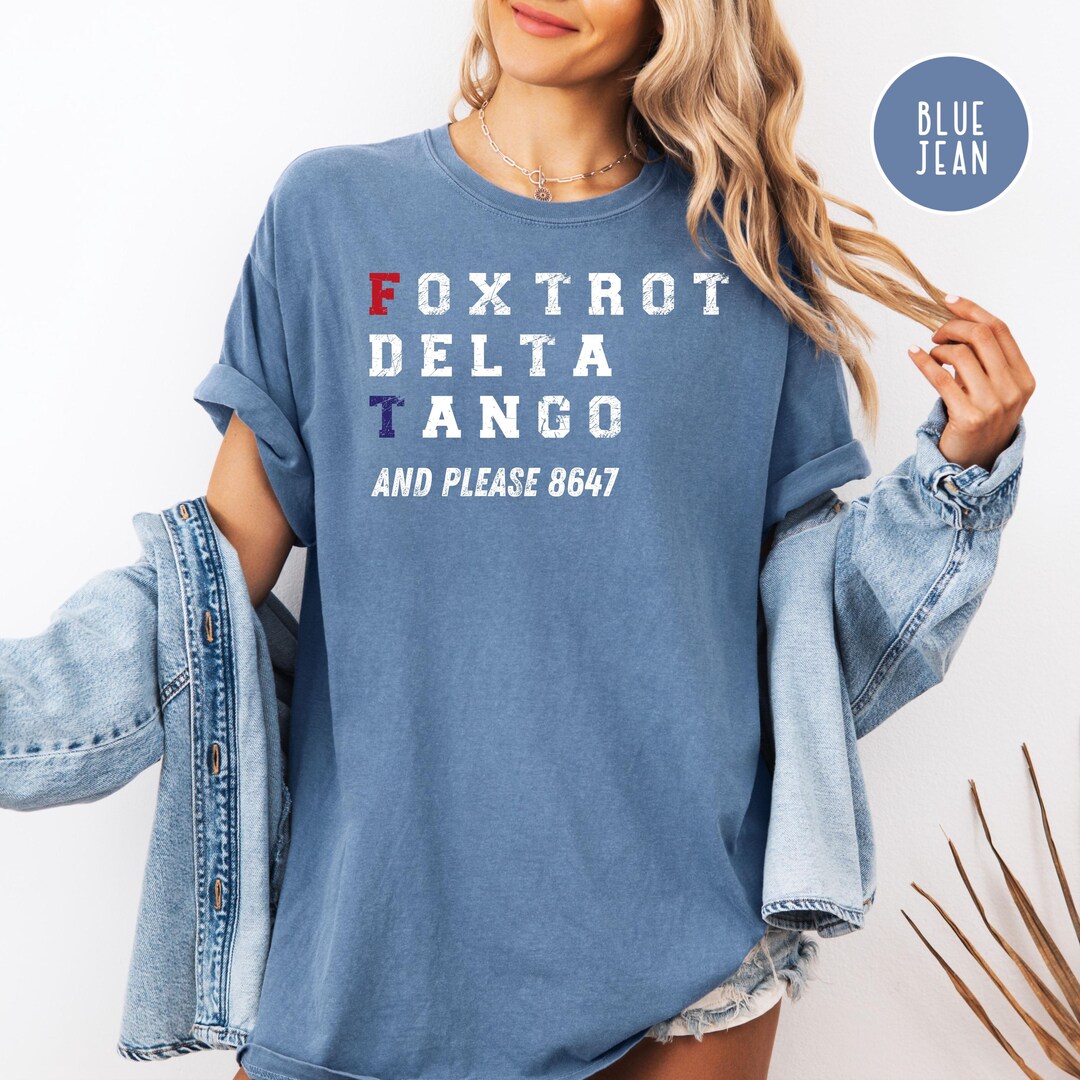 Subtle FDT and Please 8647 Comfort Colors® Tee Shirt, Subtle Fuck Trump ...