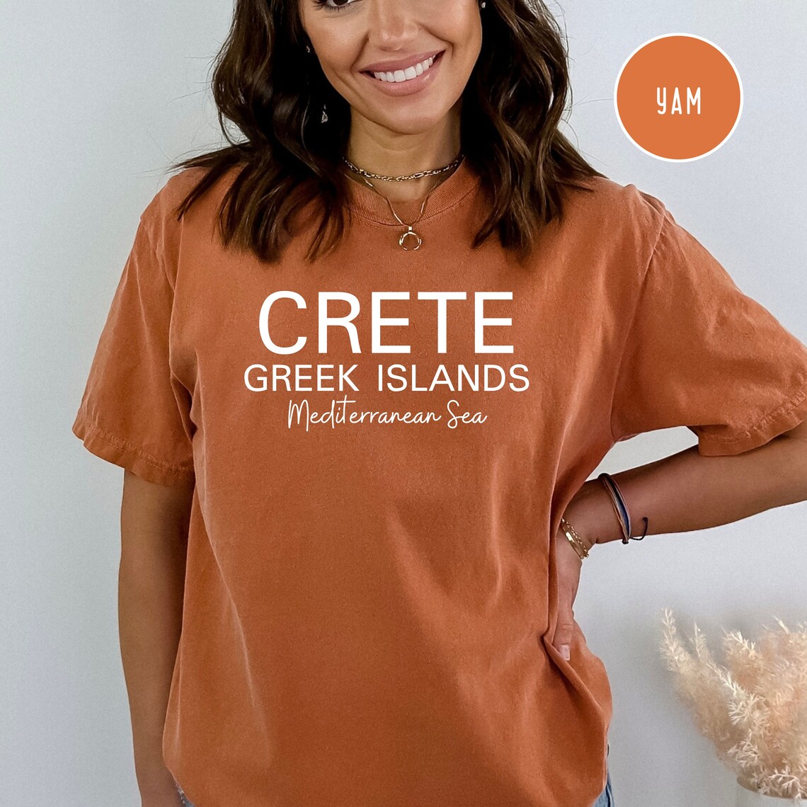 Crete Greek Islands Comfort Colors® T-shirt, Greece Vacation Gift ...