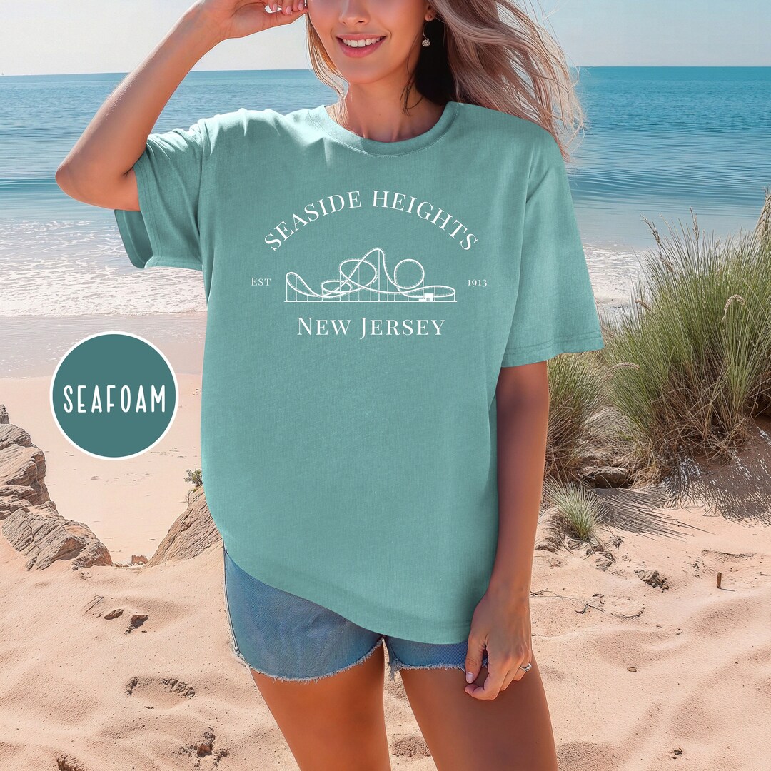 Seaside Heights New Jersey Comfort Colors® T-shirt, Seaside Heights ...