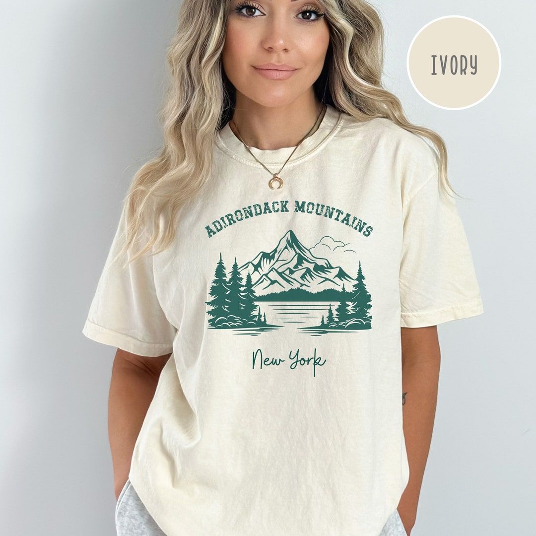 Adirondack Mountains New York Comfort Colors® T-shirt, Adirondacks ...