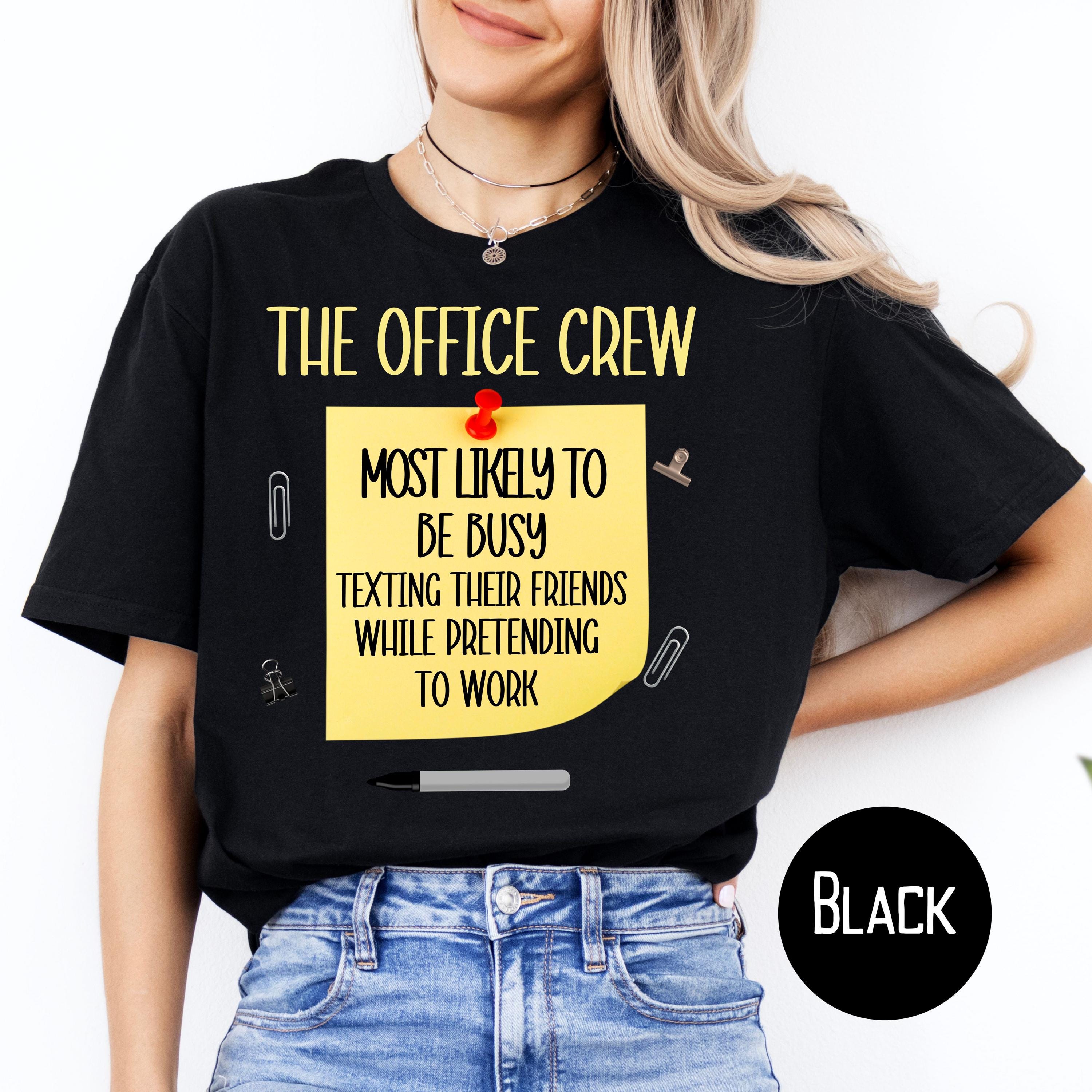 Funny Group Office Shirts, Group Co-workers Tees for Any Work Group ...