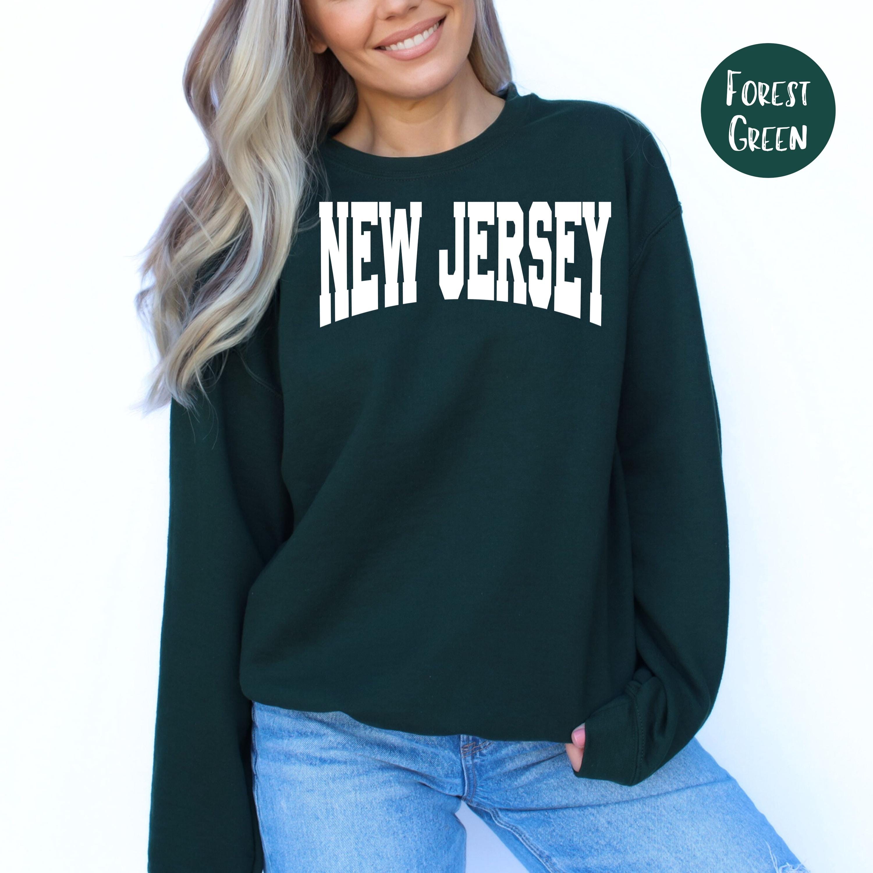 New Jersey Sweatshirt, New Jersey Travel Gift Shirt, NJ Sweatshirt, New ...