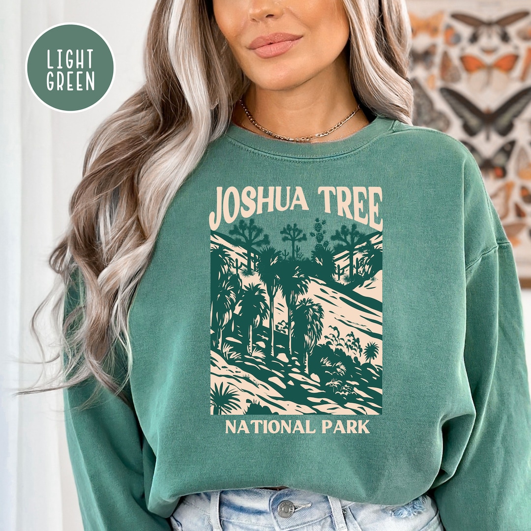 Joshua Tree National Park Comfort Colors® Sweatshirt, Joshua Tree ...
