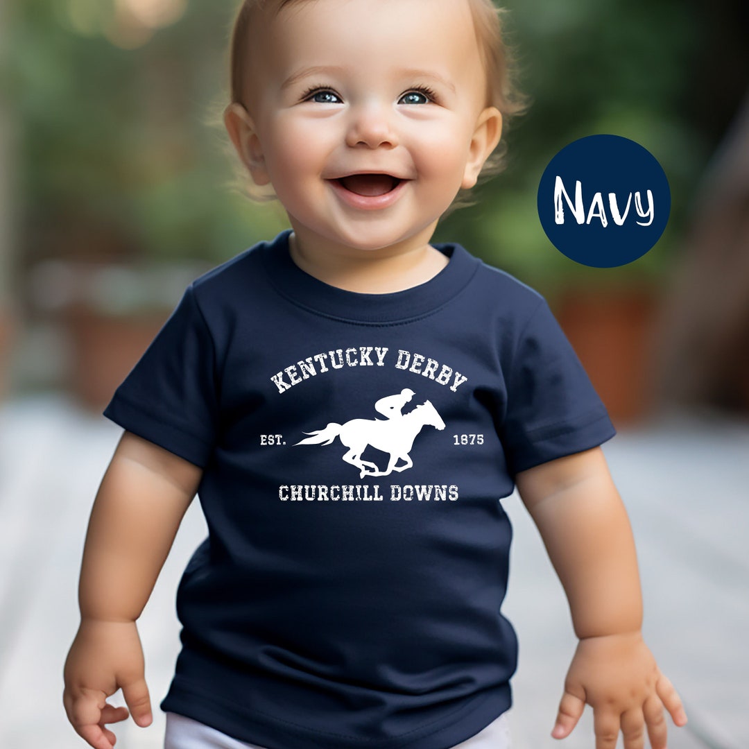 Kentucky Derby Grunge Style Infant Tees 6M to 24M, Kentucky Derby Est ...