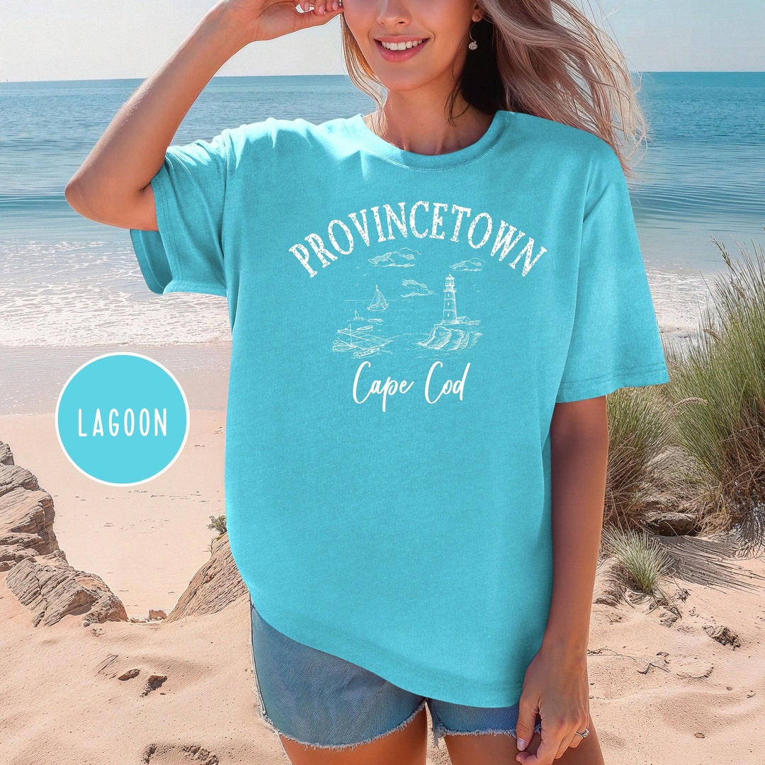 Provincetown Cape Cod Grunge Style Comfort Colors® T-shirt, Cape Cod ...
