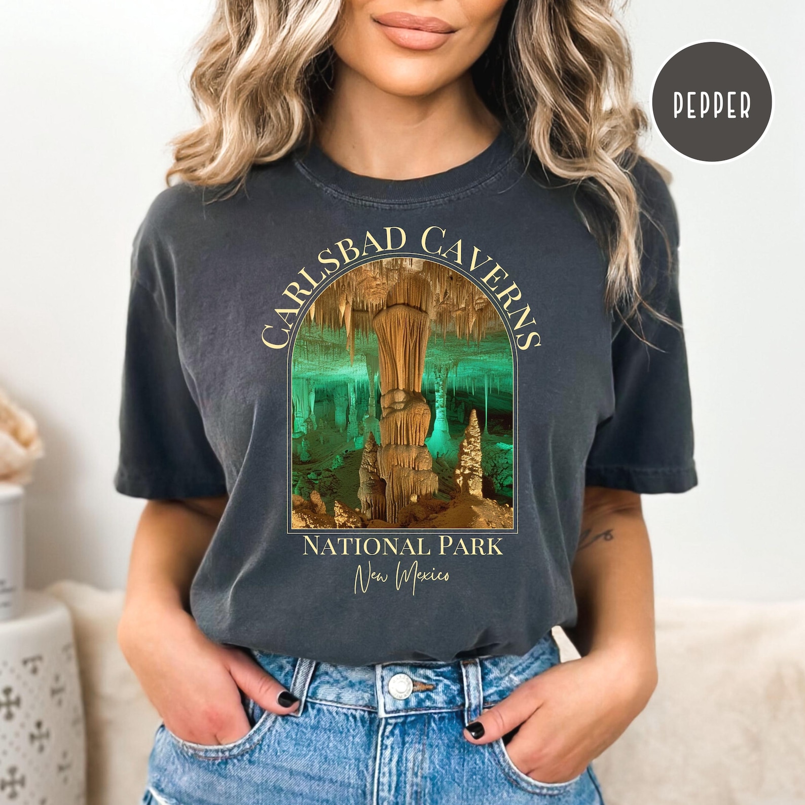 Carlsbad Cavern National Park New Mexico Comfort Colors® T-shirt ...