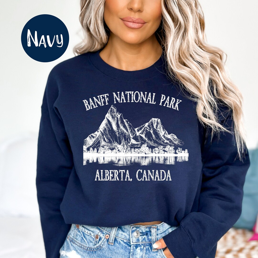 Banff National Park Alberta Canada Sweater Gift, Canada Vacation Gift ...