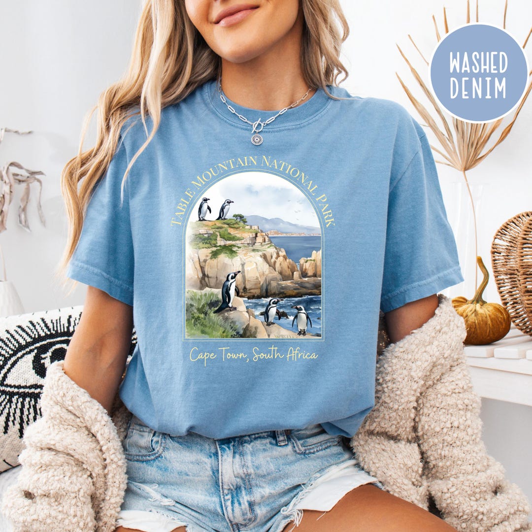 Table Mountain National Park Cape Town South Africa Comfort Colors® T ...