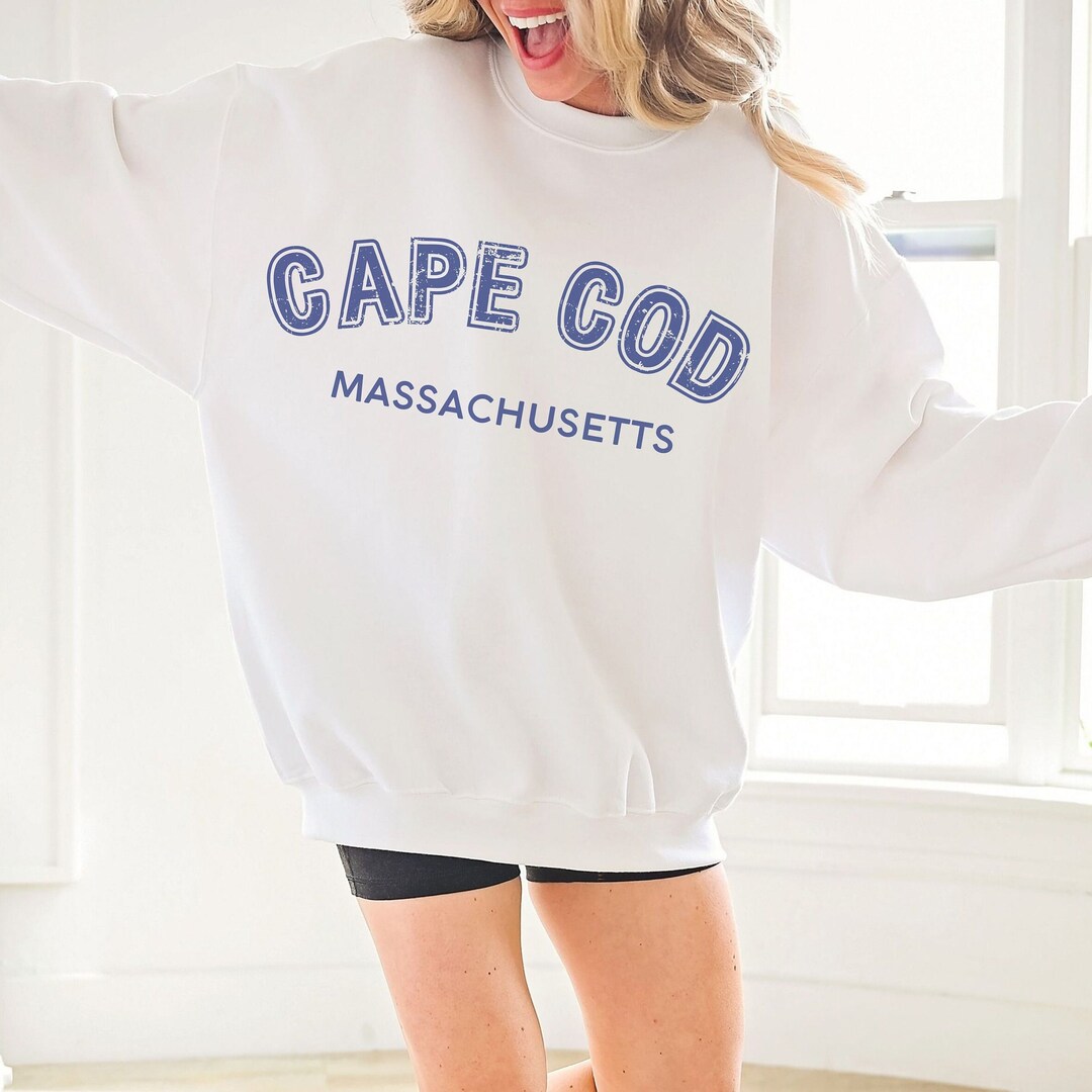 Cape Cod Sweatshirt, Cape Cod Sweater, Cape Cod Summer Vacation Gift ...