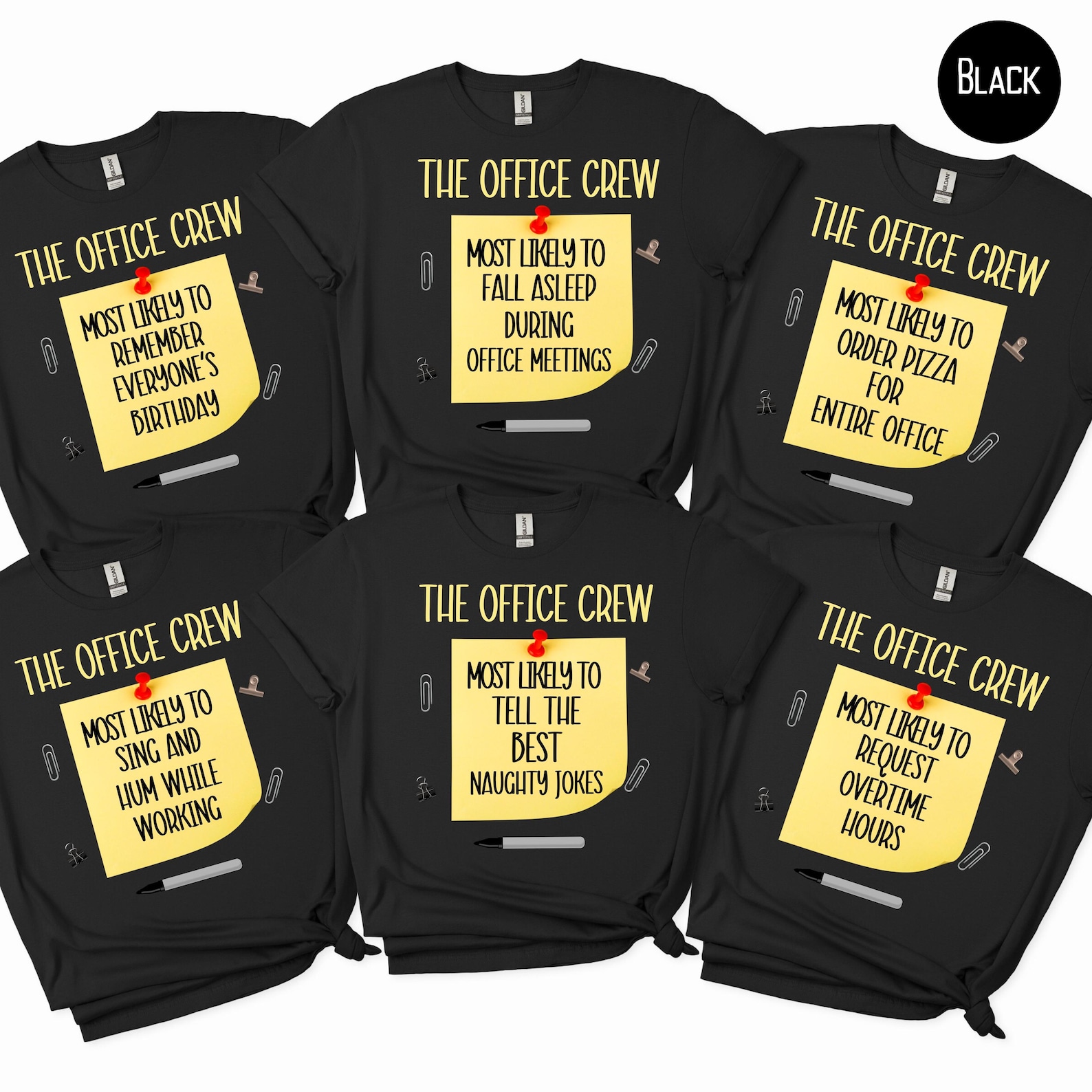 Funny Group Office Shirts, Group Co-workers Tees for Any Work Group ...
