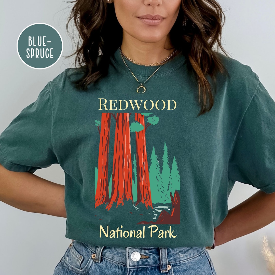 Redwood National Park California Comfort Colors® T-shirt Gift ...
