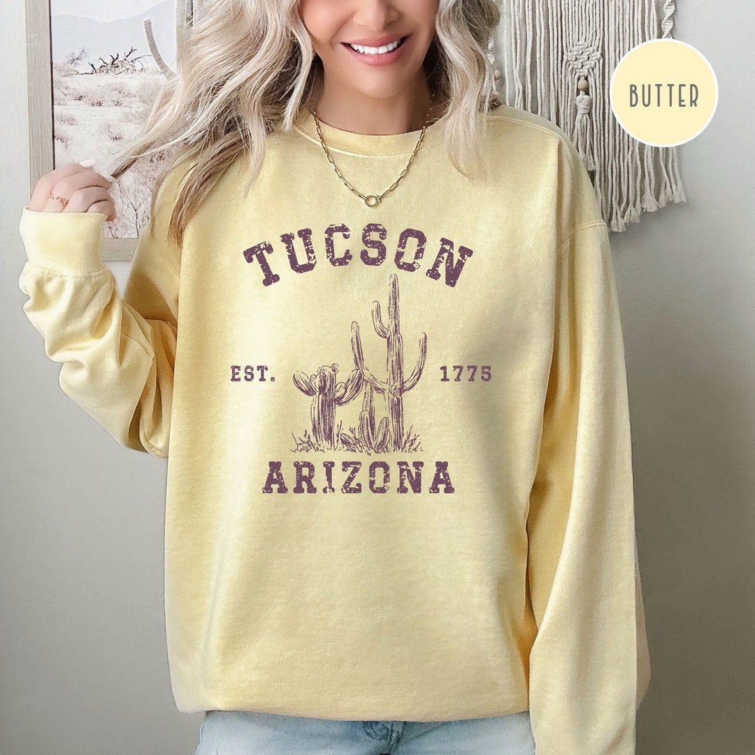 Tucson Arizona Grunge Style Comfort Colors® Sweatshirt, Arizona ...