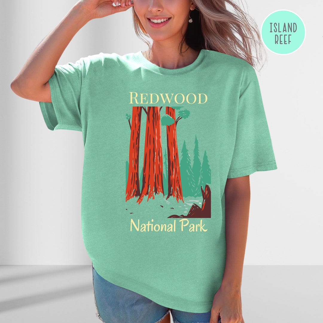 Redwood National Park California Comfort Colors® T-shirt Gift ...